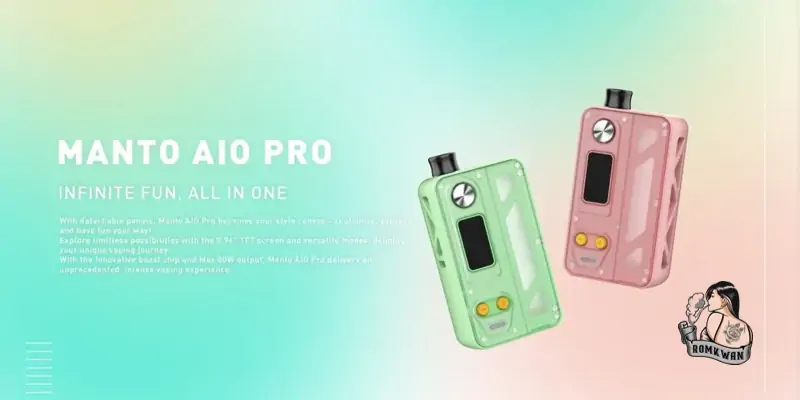 Rincoe Manto Aio Pro 80w พอตพร้อมสูบ พร้อมใช้งานได้ทันที ฟิลดีมาก